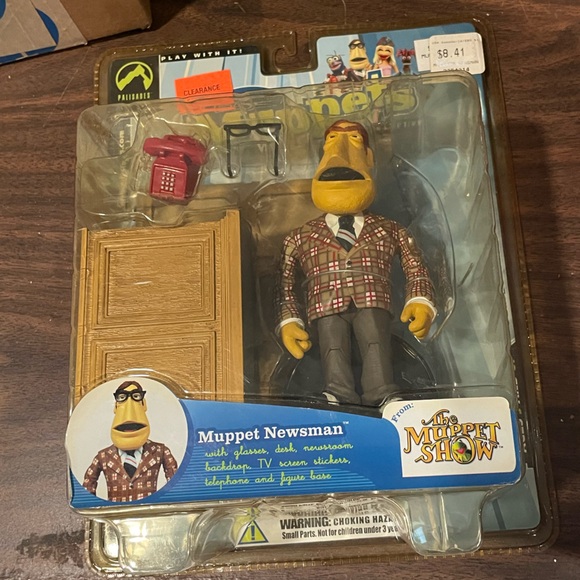 Palisades Toys | Toys | Factory Sealed Muppet Newsman Action Figure 203 ...